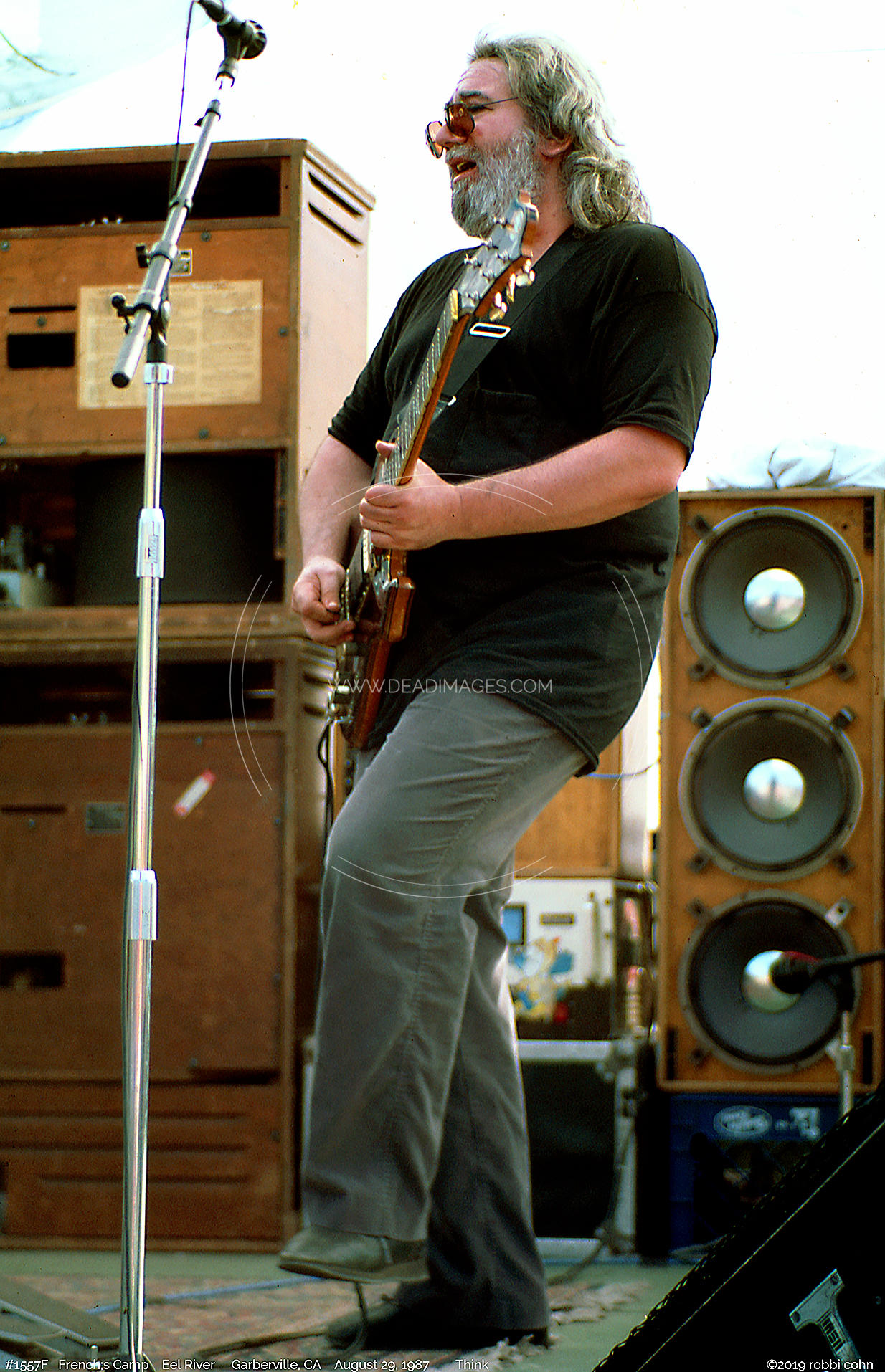Jerry Garcia August 29 1987 Garberville CA Dead Images Jerry Garcia August 29 1987 Garberville CA Dead Images